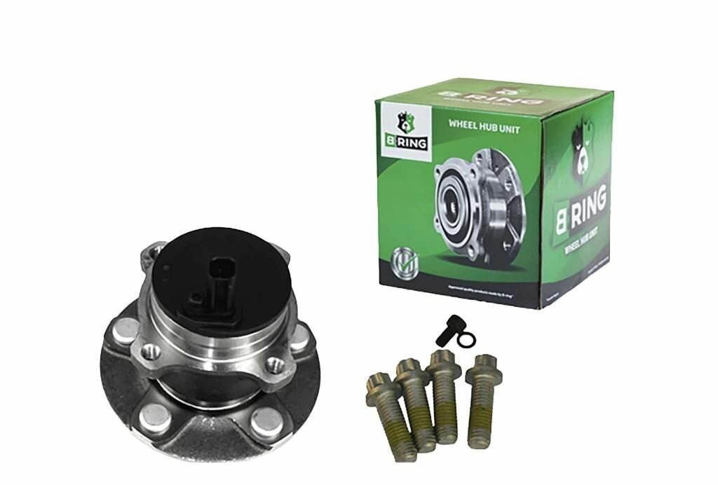 Ступица в сборе B-RING BK1456 с подшипником, Ford Focus II 04- задняя 136 мм с ABS