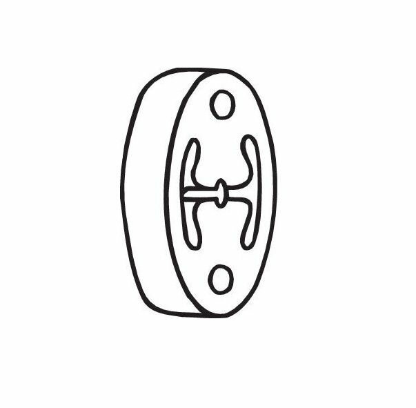 Крепление глушителя BOSAL 255-136 Land Rover Freelander 1,8, 2,0D, 2,5 98-06