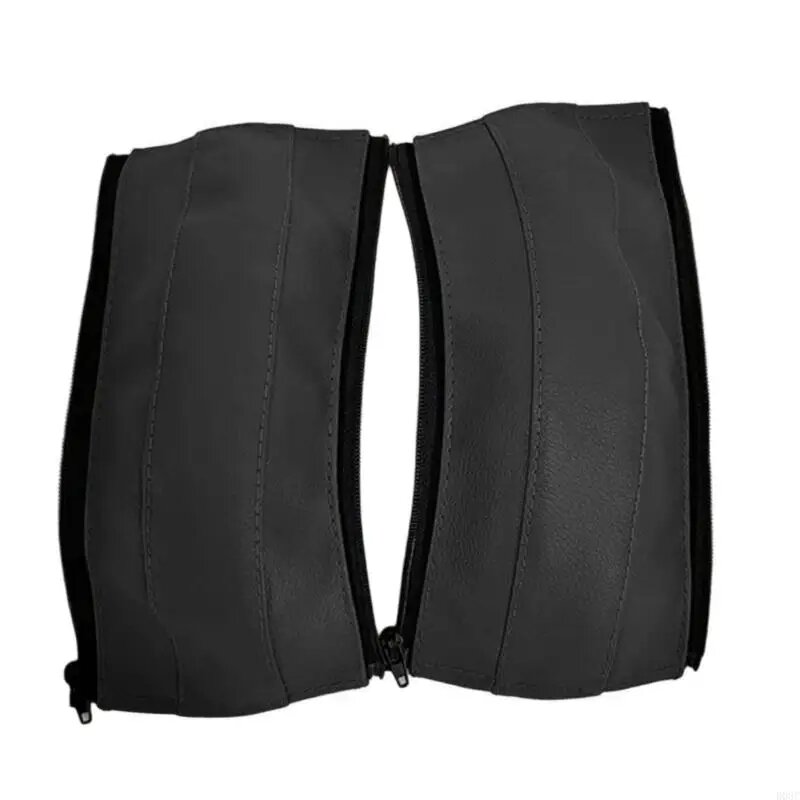 Чехол для ручки коляски D08C из искусственной кожи Черный, Black