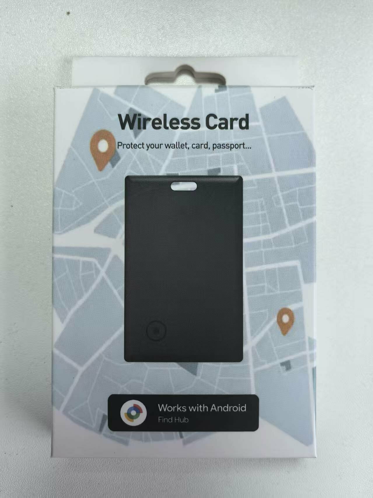 Кросс-бордерное новое устройство против потери карты, встроенное в систему IOS и Google, устройство для отслеживания кошелька с Bluetooth