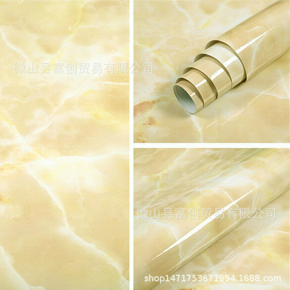 Утолщенные мраморные наклейки для кухни, маслостойкие, водонепроницаемые, самоклеящиеся, для плиты, шкафа, столешницы, ванной, плитки, стен