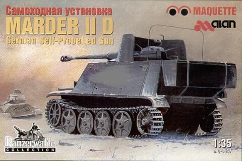 3547 MSD-Maquette Немецкая САУ Marder IID Масштаб 1/35