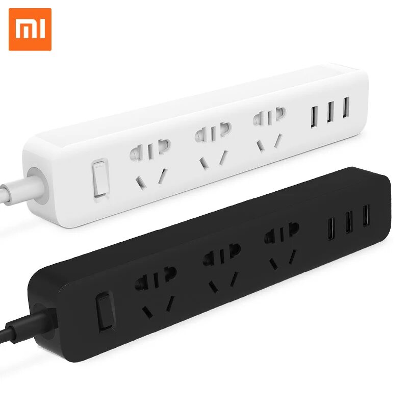 Xiaomi XMCXB01QM Удлинитель с розетками и USB White