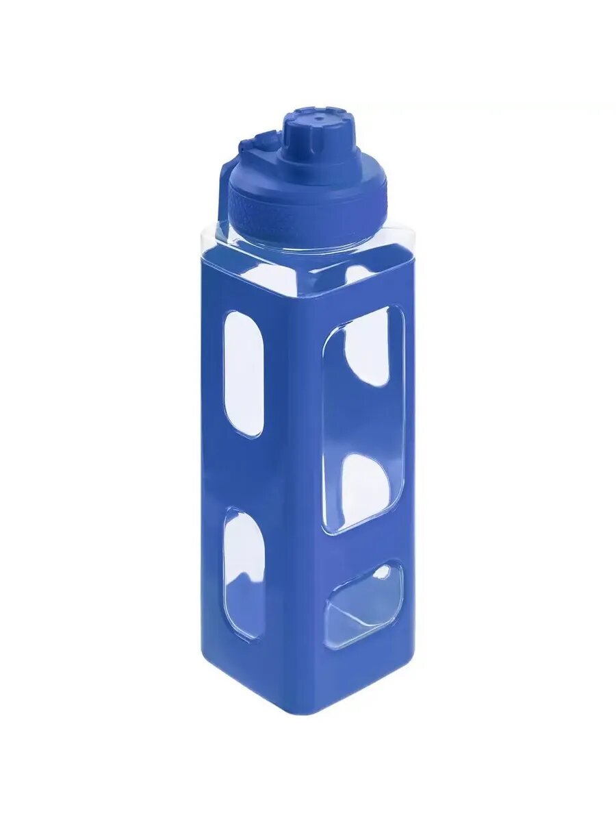 Эргономичная квадратная бутылка для воды 700 мл