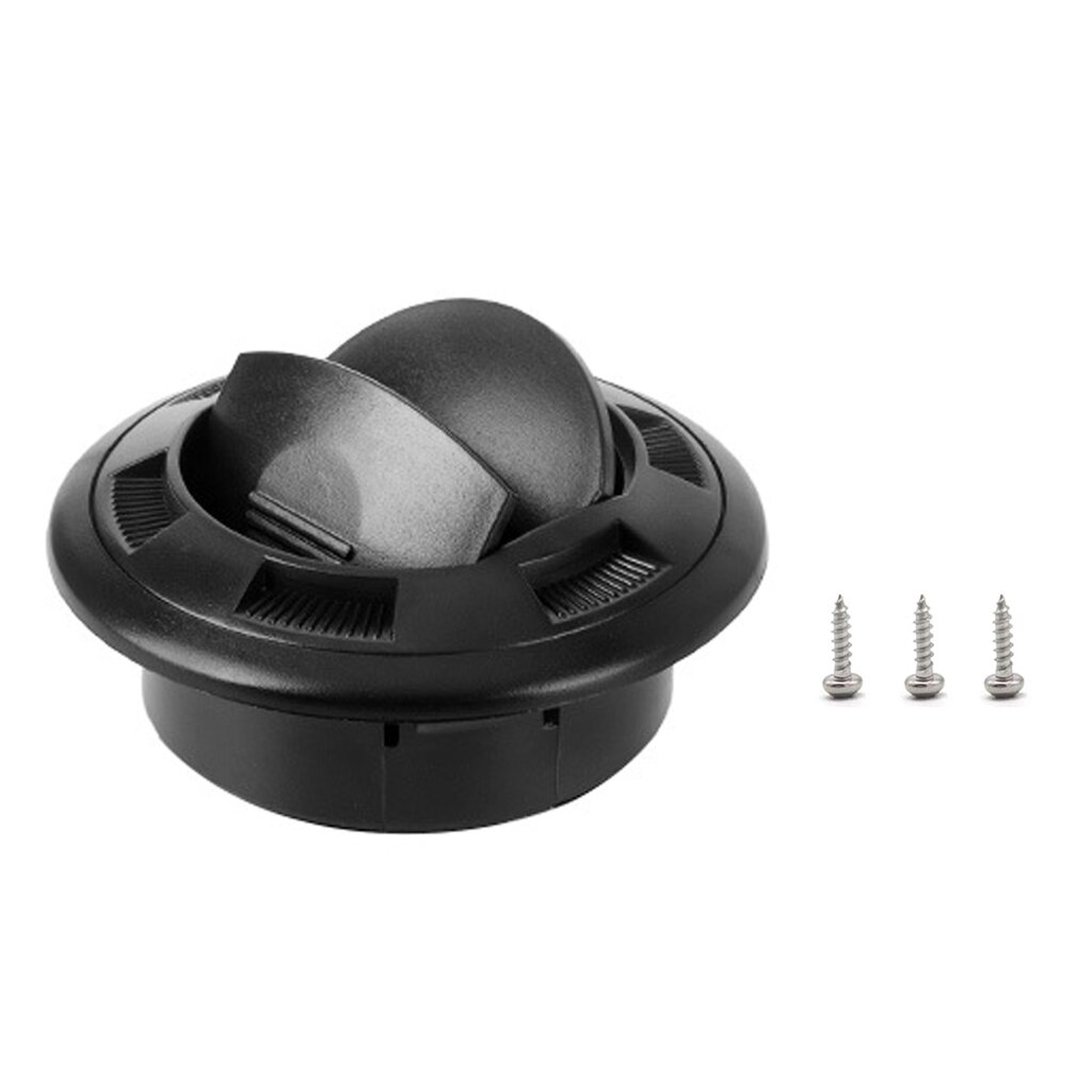 Круглые Дефлекторы Кондиционеров Выпускное Отверстие 75 мм Поворотная ручка Приборной панели