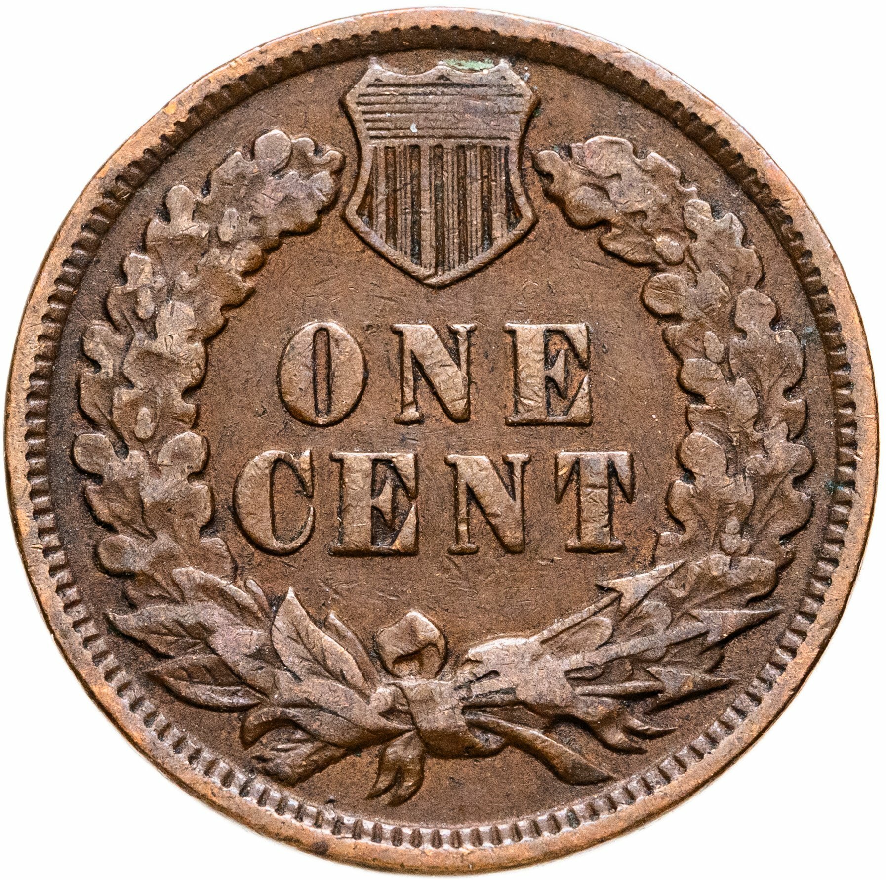 США 1 цент 1907 "Indian Head Cent", Бронза, в сохранности VF-XF