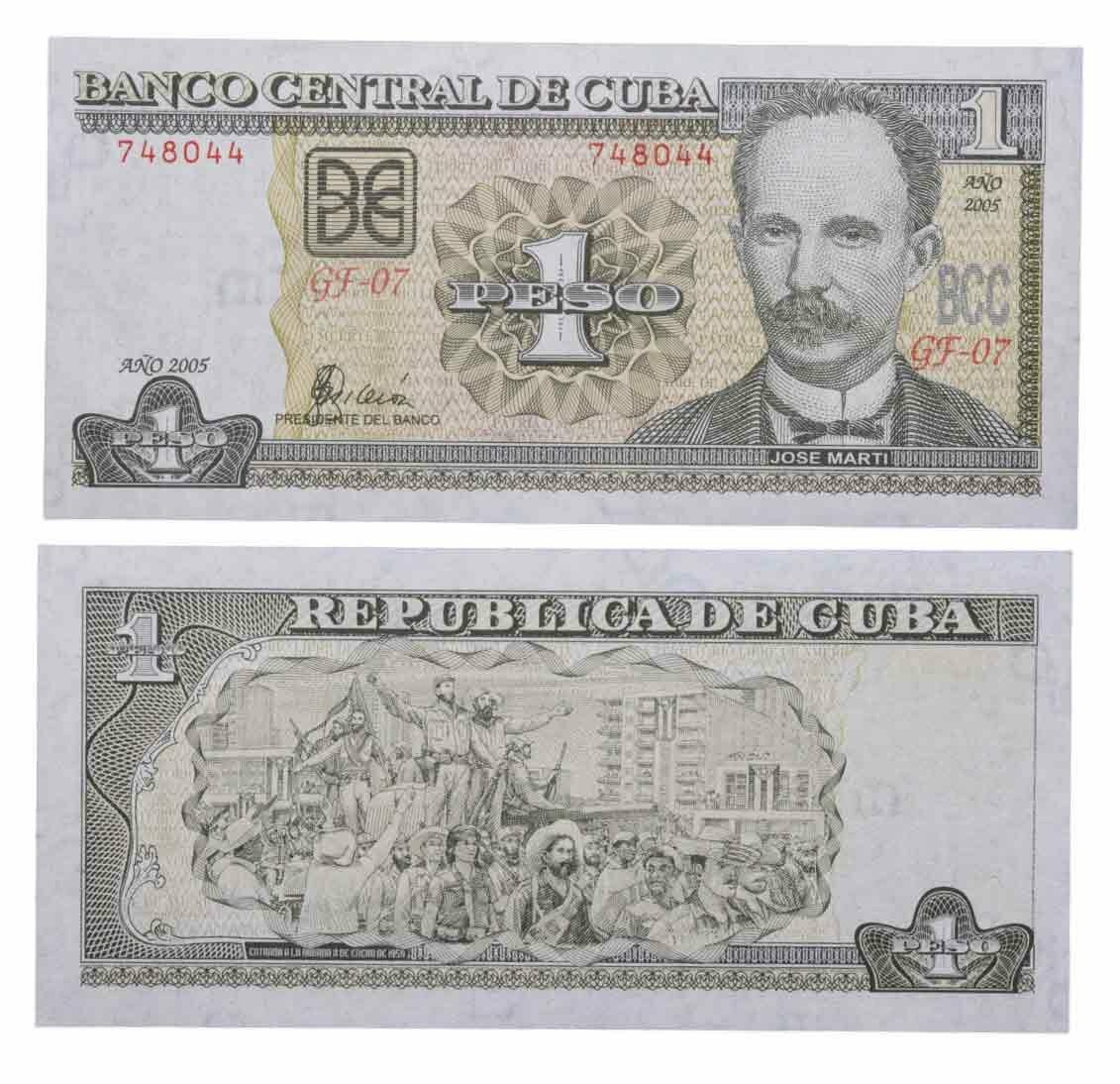 Куба 1 песо 2005