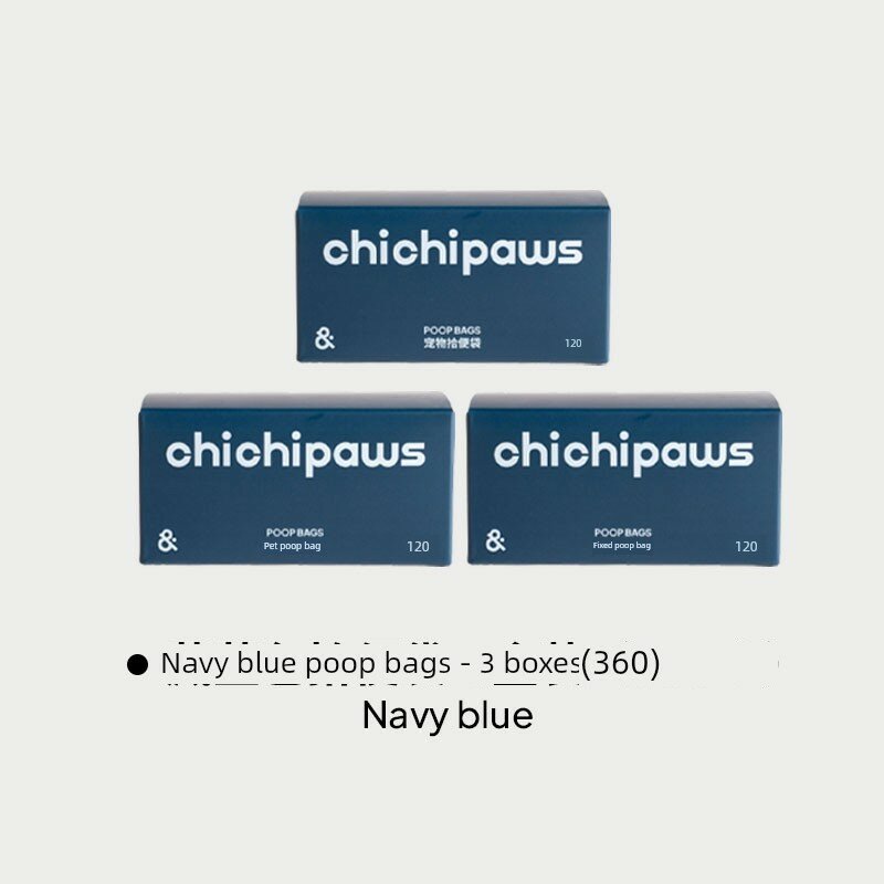 Пакеты для уборки за животными Chichipaws, одноразовые пакеты для собачьих и кошачьих отходов, портативные пакеты для