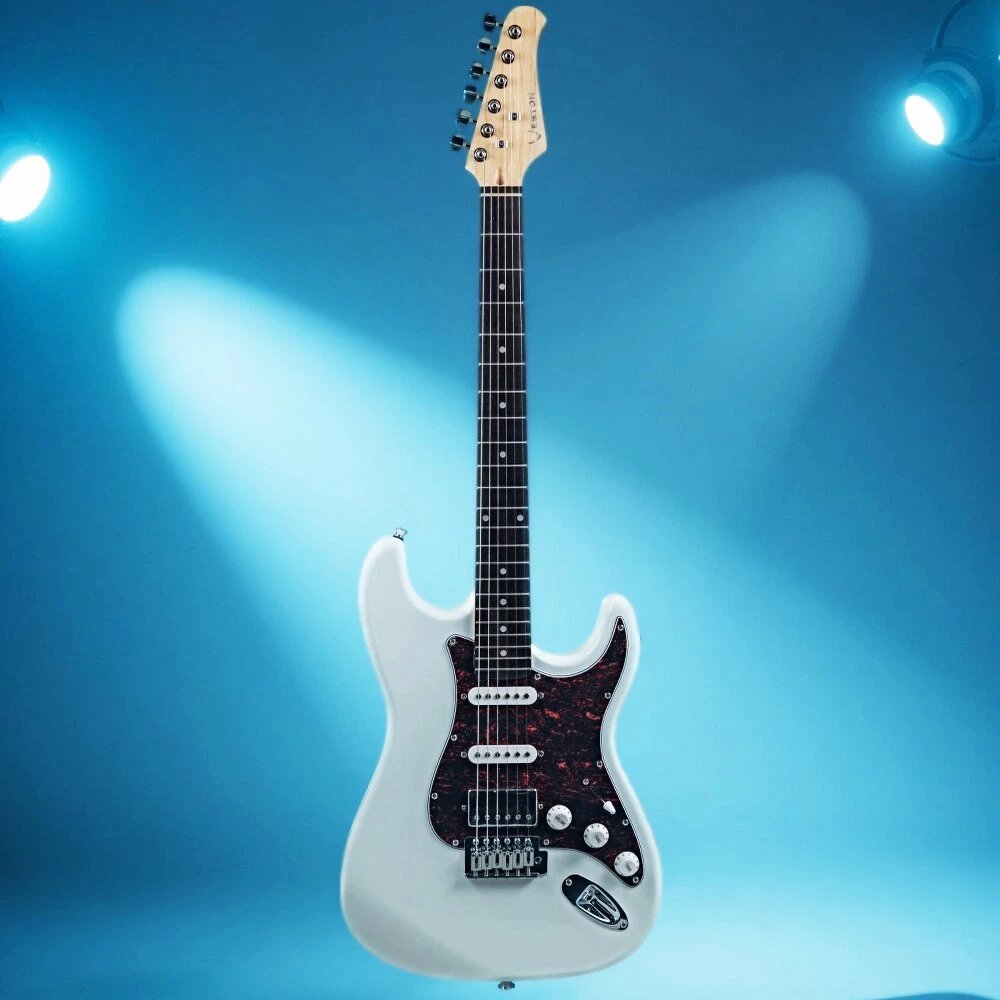 Электрогитара шестиструнная VESTON ST-HSS WH