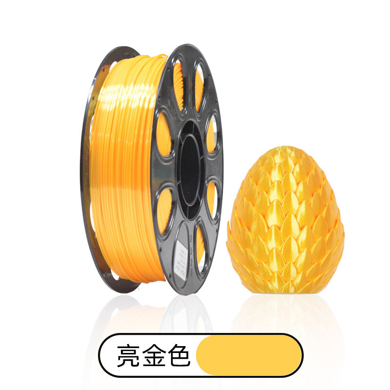 Филамент для 3D-печати 1 кг PLA шелк, одноцветный, двухцветный, трехцветный филамент для 3D-принтеров, не забивающийся.