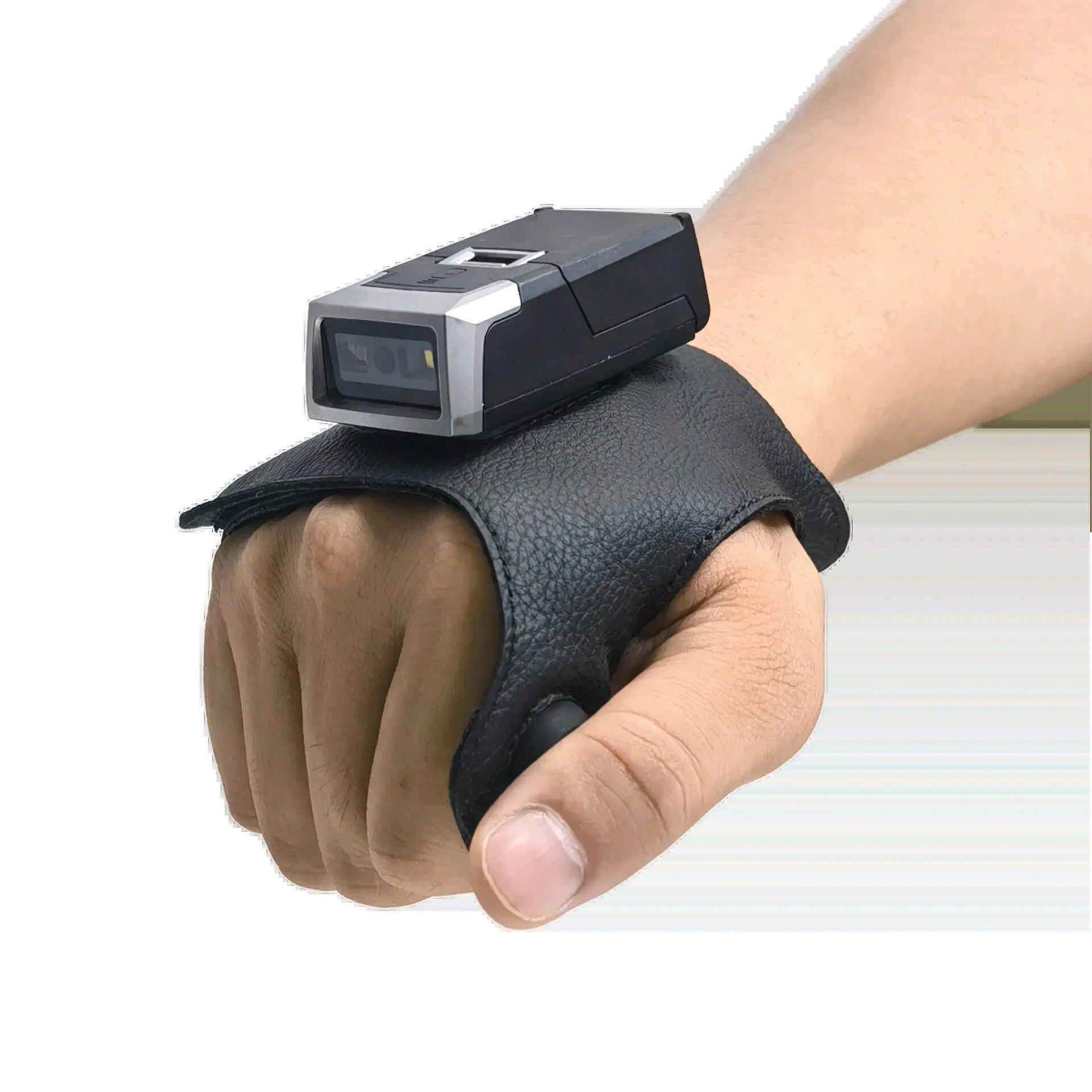 Экспортный Bluetooth 2D носимый мини-сканер в виде кольца, съемный портативный сканер с функцией сканирования NFC.