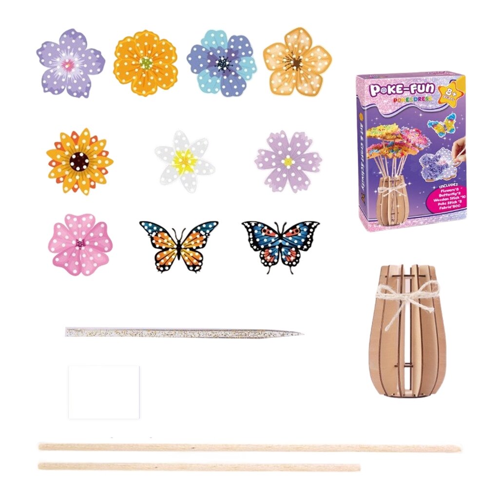 Изготовление детского букета, игрушка для рукоделия, машина для прессования цветов, художественный набор, безопасные материалы, креативный подарок для девочки