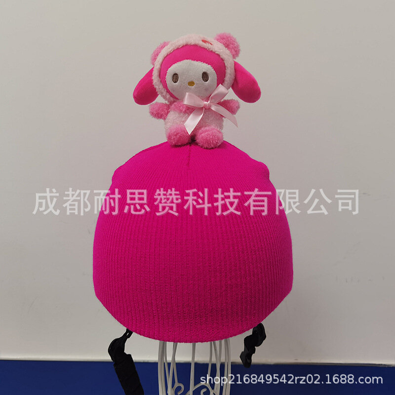 Чехол для лыжного шлема, милый мультяшный, теплый, индивидуальный, чехол для сноуборда, чехол для велосипедного шлема, чехол для параплана