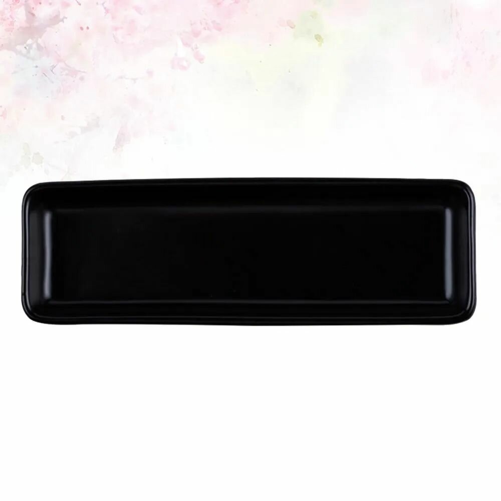 Селедочница, 1 шт, Керамика Black