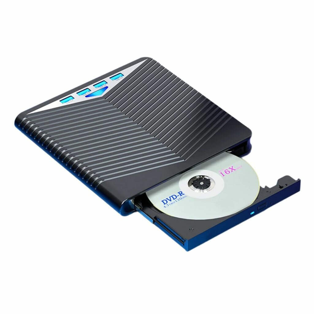 7 в 1 Внешний дисковод с USB3.0/Type C для чтения и записи