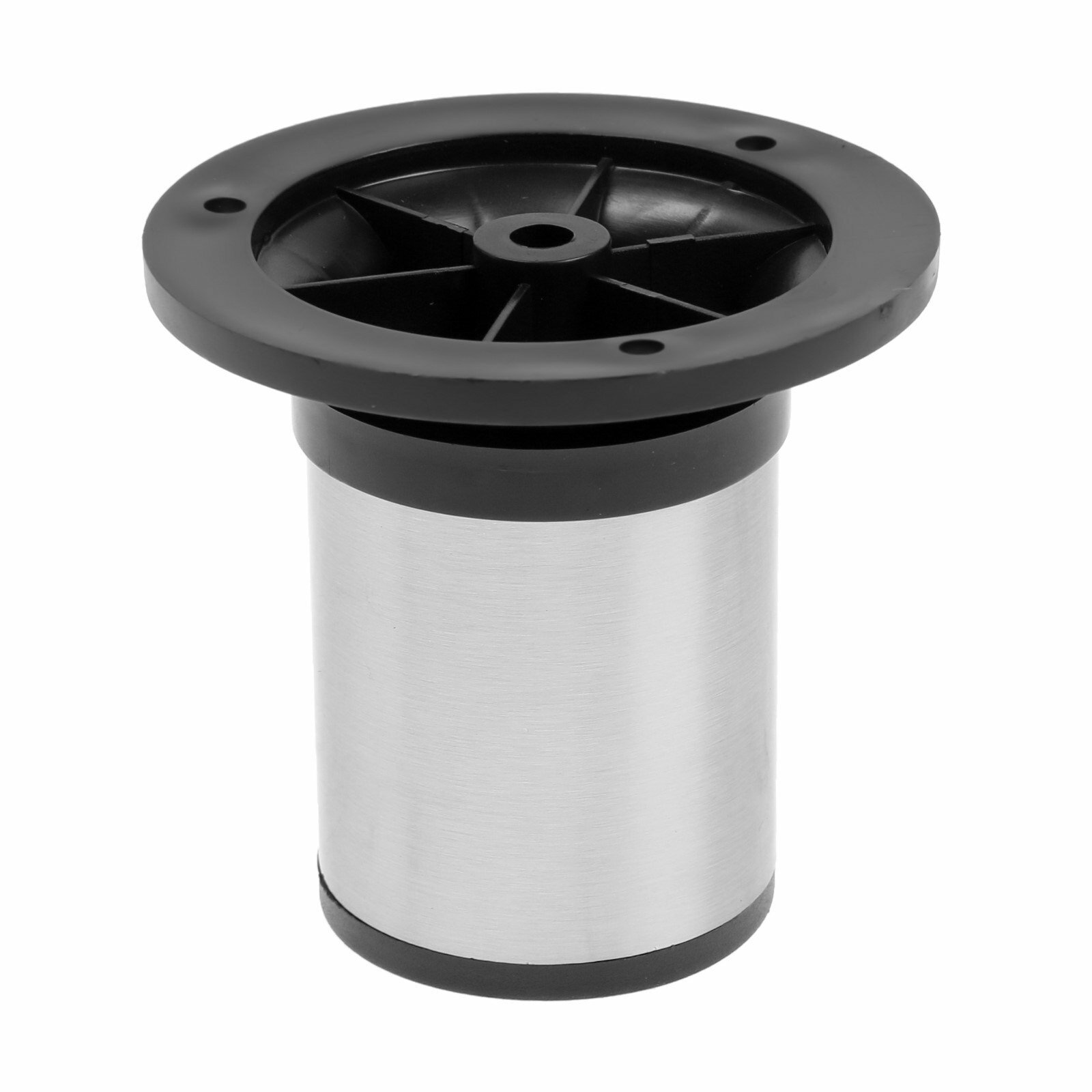 Опора регулируемая OR=001NI d=50 мм, H=80 мм, сатиновый никель