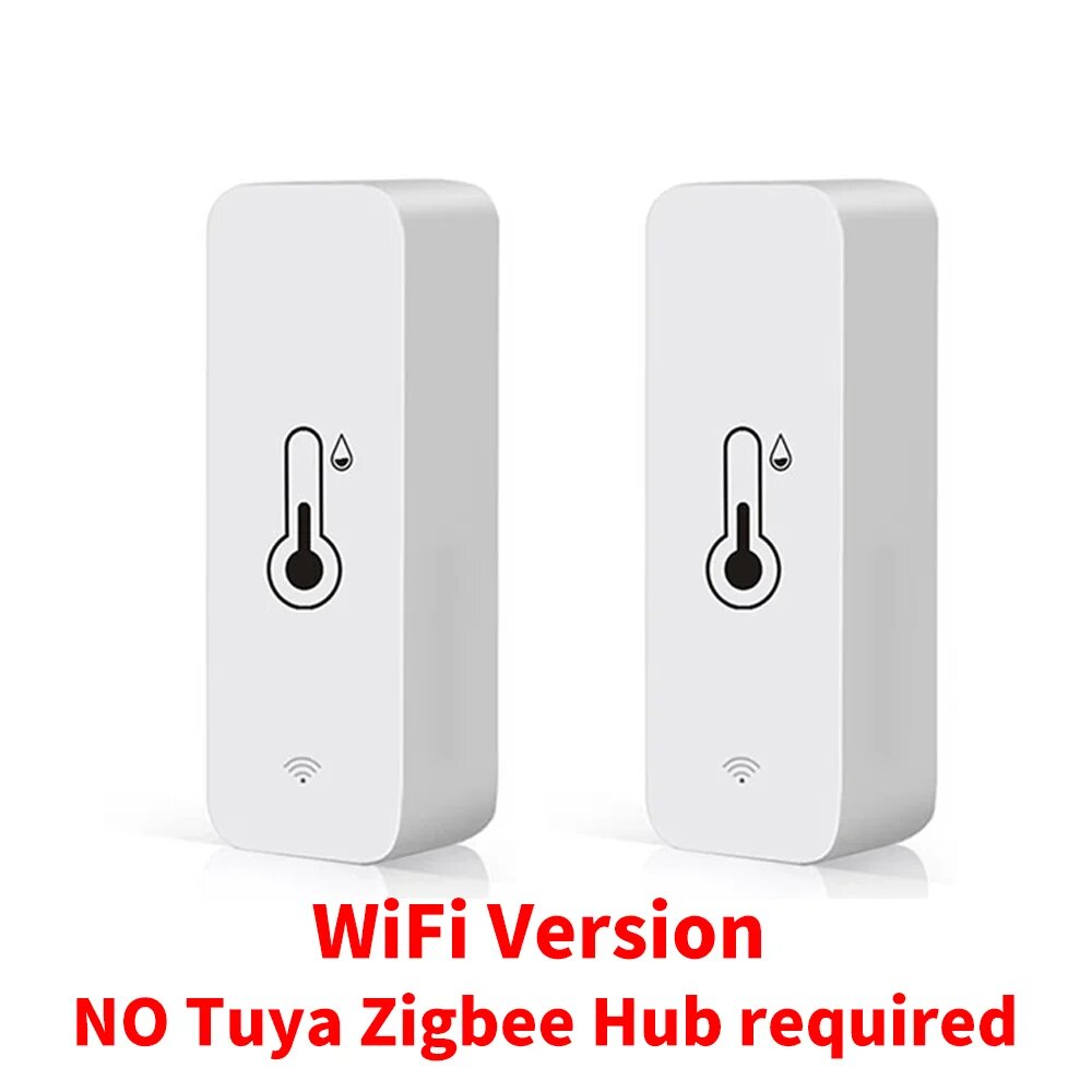 Датчик температуры и влажности Tuya TH01/ZTH01 WiFi Version1