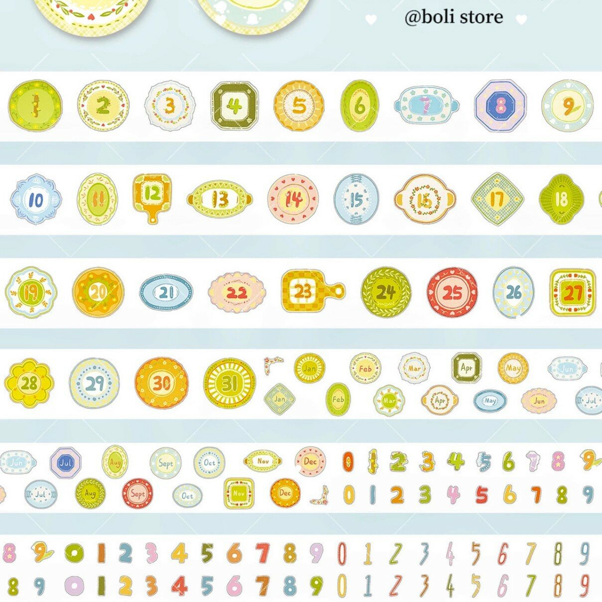 【Полный рулон】Волнообразные частицы, магазин, вырубная лента, конфеты, еда, путешествия, персонажи, соль, серия, легкие ретро-наклейки для дневника