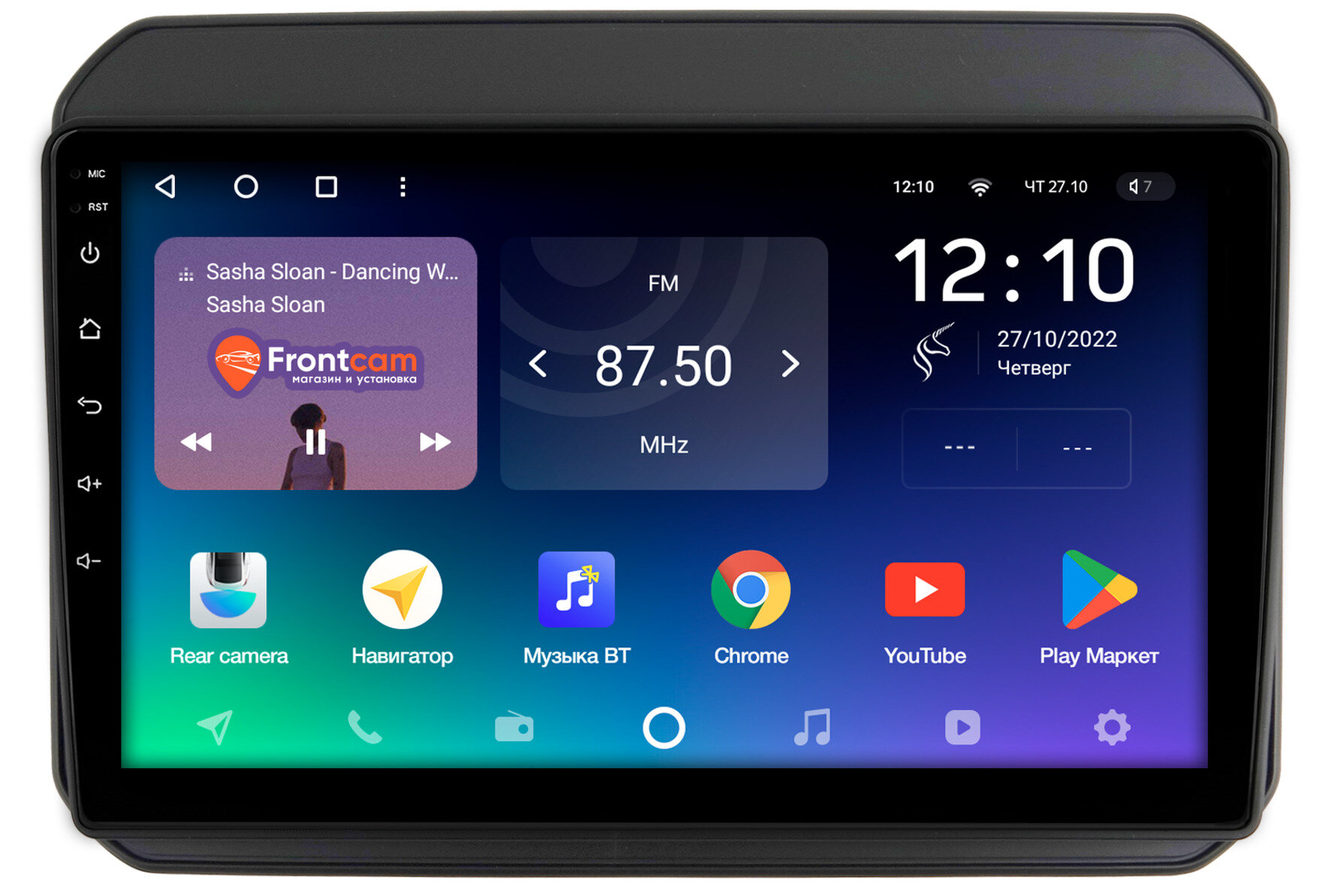 Штатная магнитола Teyes SPRO PLUS 4/64 9" RM-9168 Suzuki Ignis 3 2016-2024 (матовая, Тип 1) Android 10 (4G-SIM, DSP, IPS)