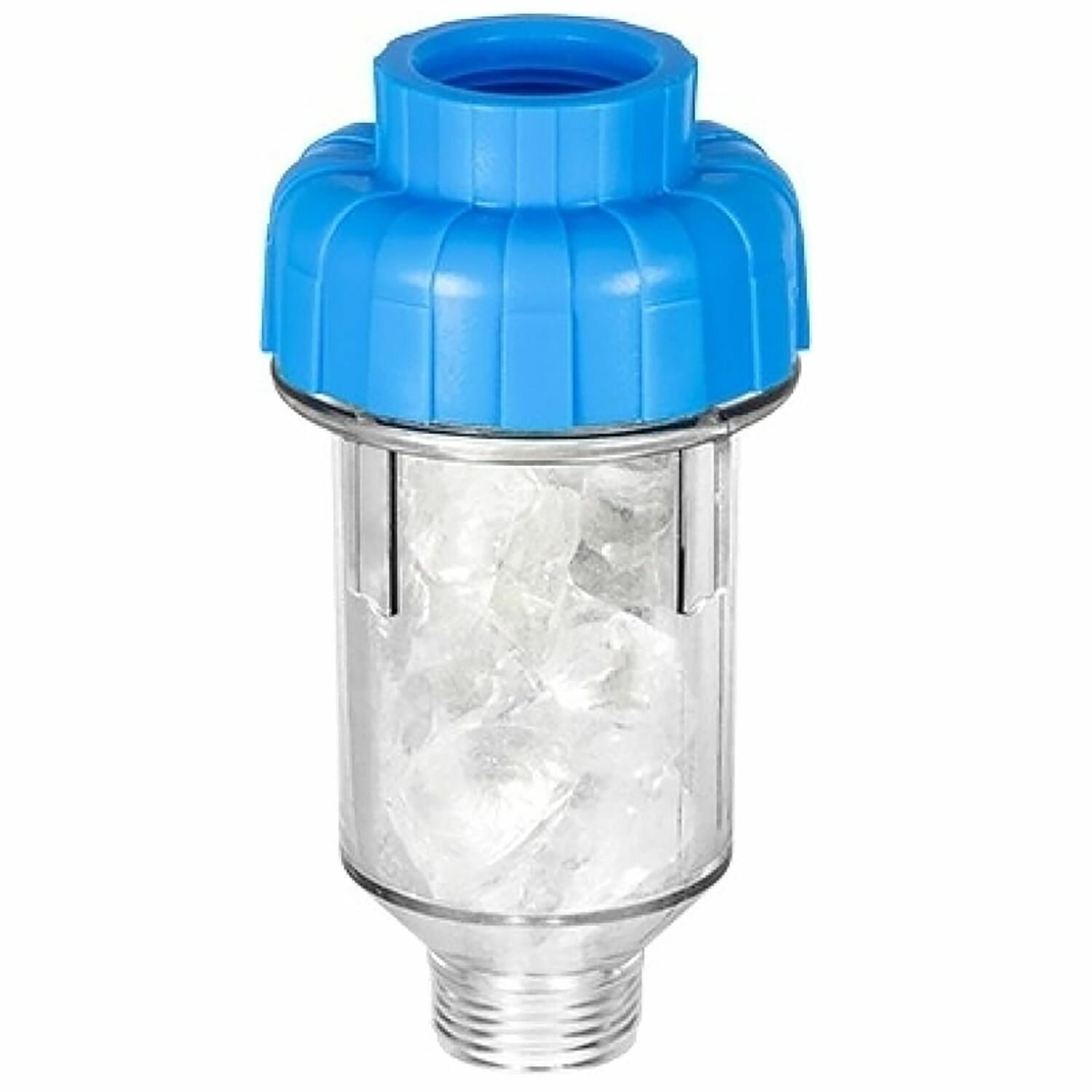 Фильтр-дозатор полифосфата для очистки воды аквабрайт абф-стирал для стиральных и посудомоечных машин