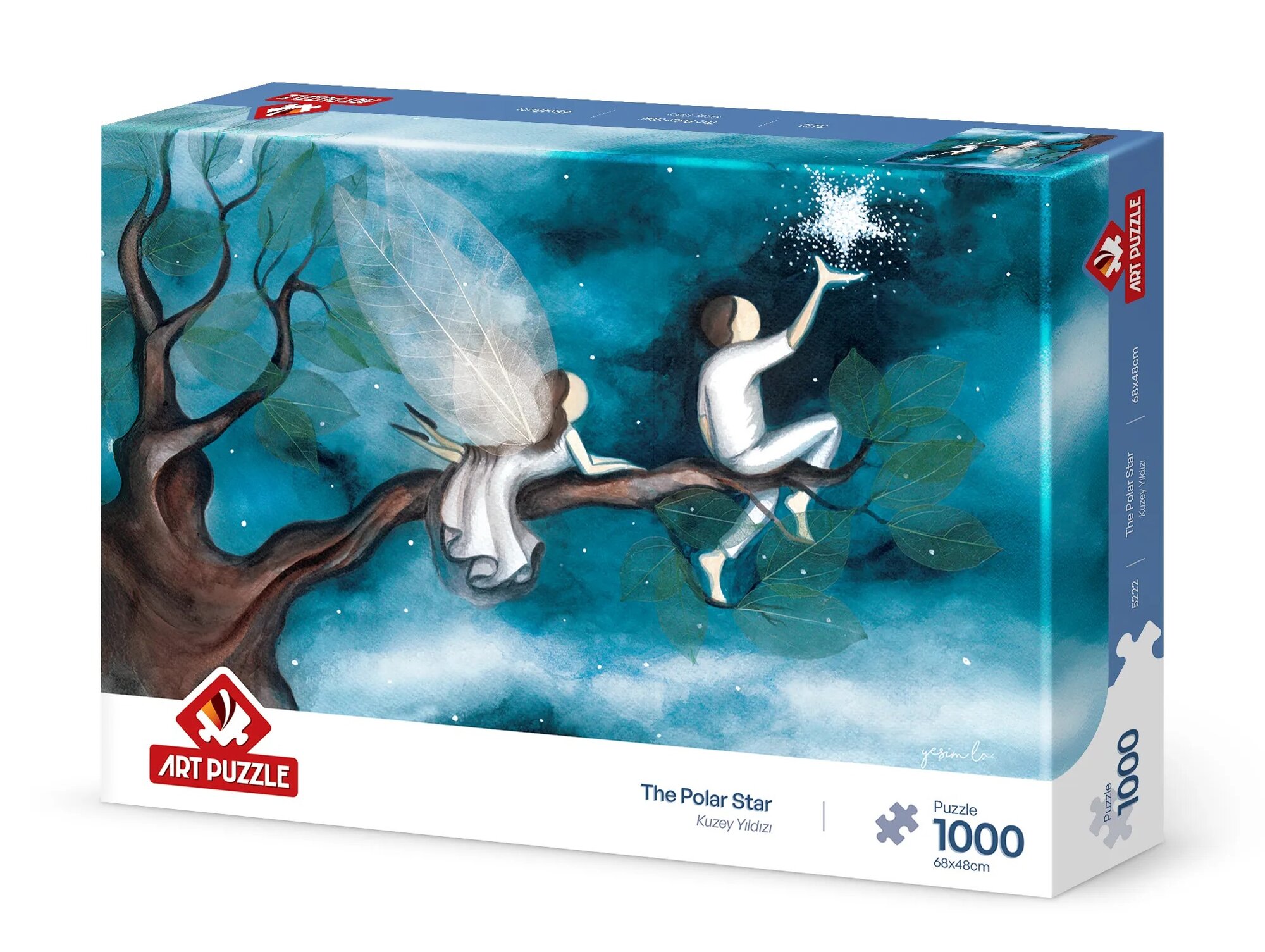 Пазл для взрослых Art Puzzle 1000 деталей, элементов: Полярная звезда