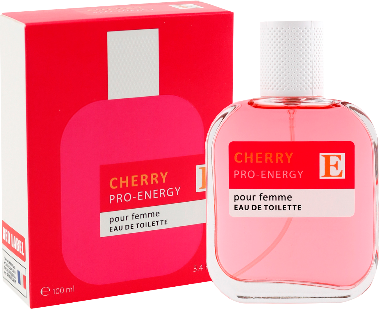 Туалетная вода Delta Parfum "Pro-Energy Cherry", женская, фруктовая, 100мл