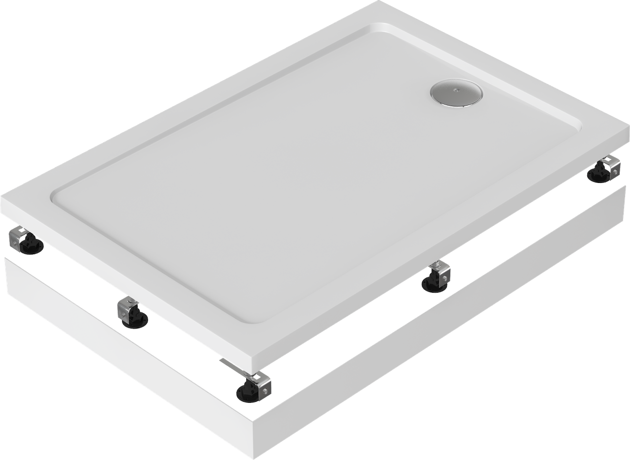 Поддон BASS душевой Style Прямоугольный 120×80см