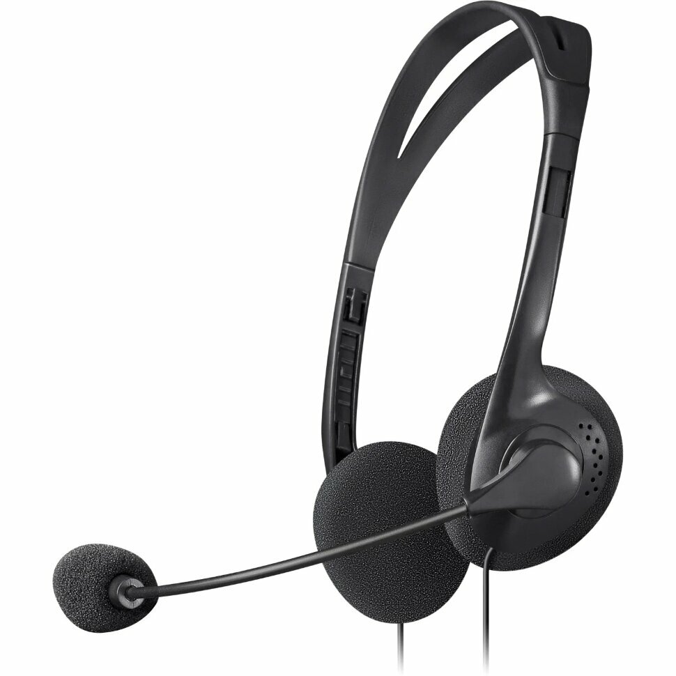 Гарнитура Defender Aura 102 черный, кабель 1,8 м (63102), 1549123