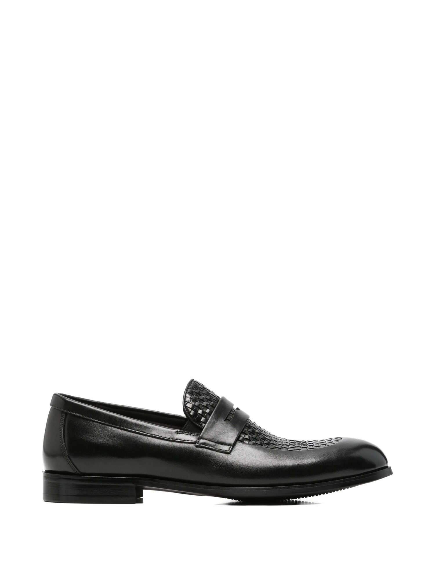 Лоферы Woven-panel penny loafers