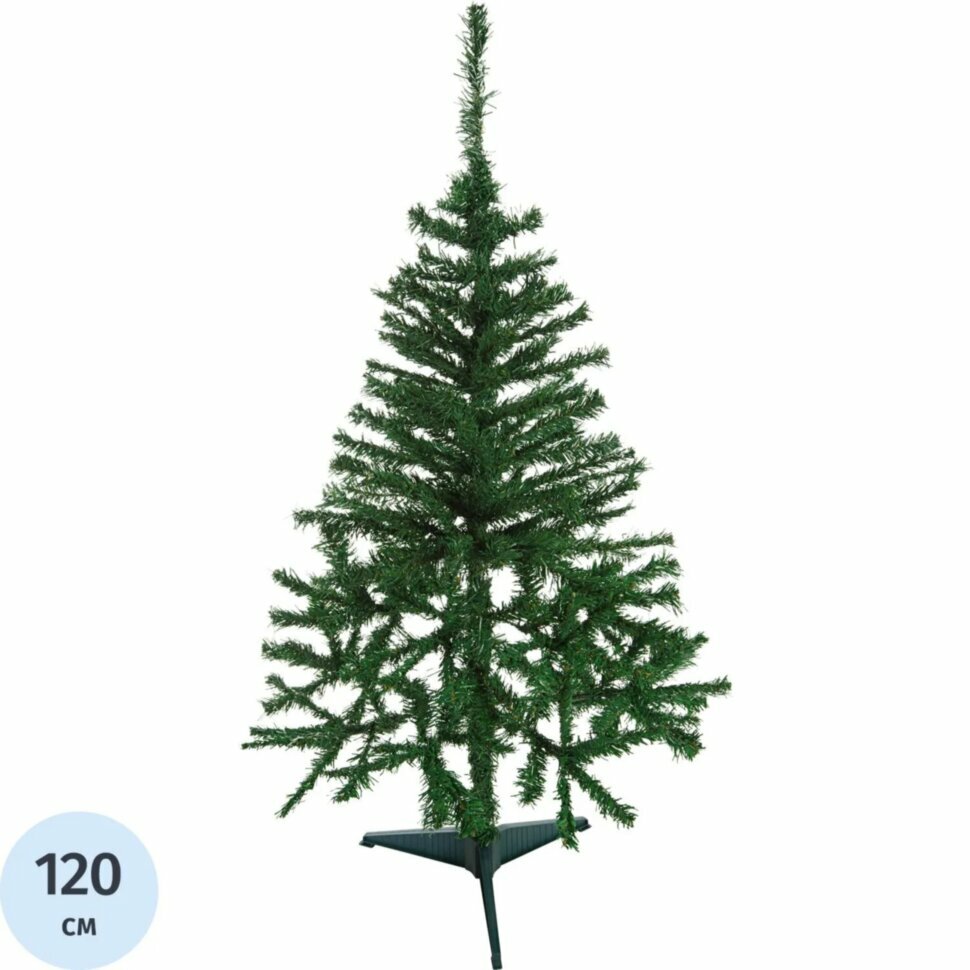 Елка искусственная напольная, ПВХ, 120 см HD-CT121G, 1573357