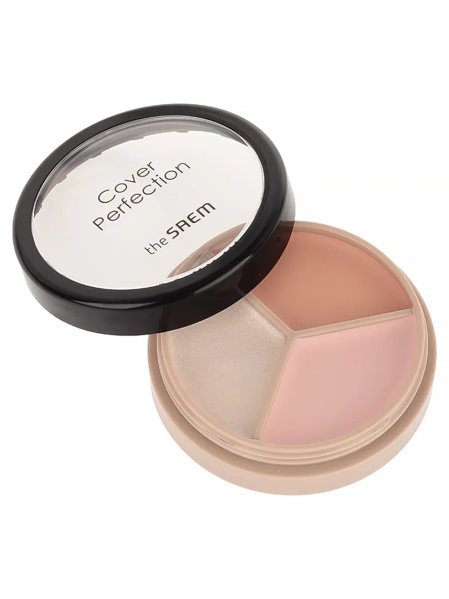 Консилер для лица трехцветный 05 Dark Up Beige