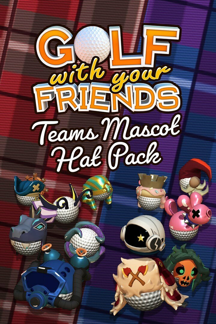 Golf With Your Friends - Teams Mascot Hat Pack — дополнение (DLC) для Xbox / Microsoft Store · Xbox One, Xbox Series X|S · цифровой ключ · нужна базовая игра