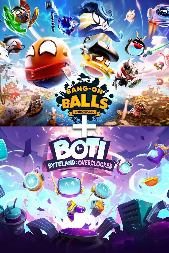 Набор Bang-On Balls: Chronicles + Boti: Byteland Overclocked Bundle — Xbox Series X|S, Xbox One — Цифровая версия