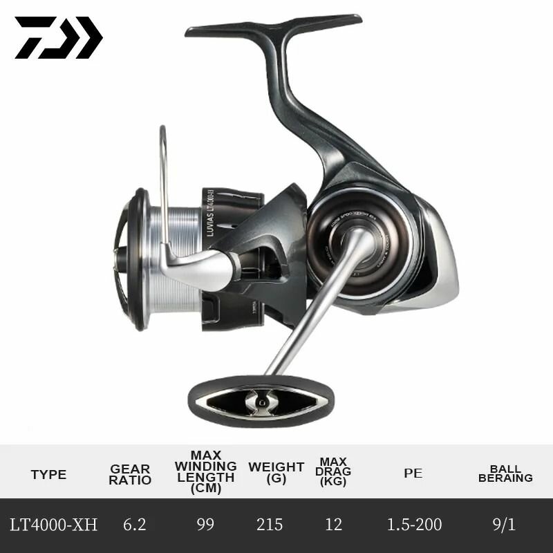 2024 Daiwa Luvias LT 4000-XH 6.2 Катушка для рыболовных снастей