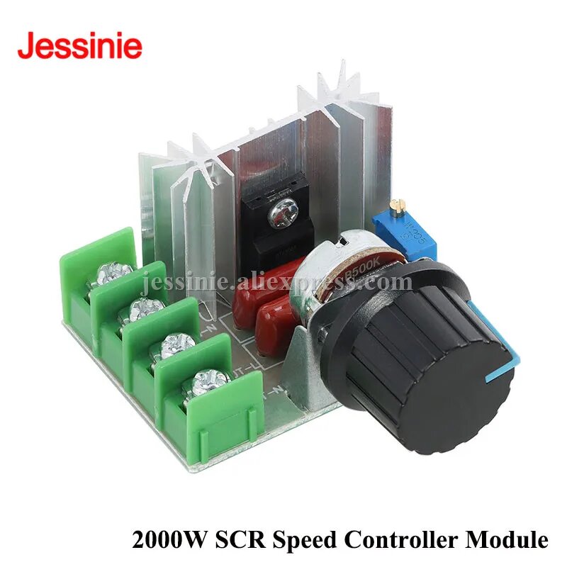 Регулятор скорости 2000W SCR Jessinie