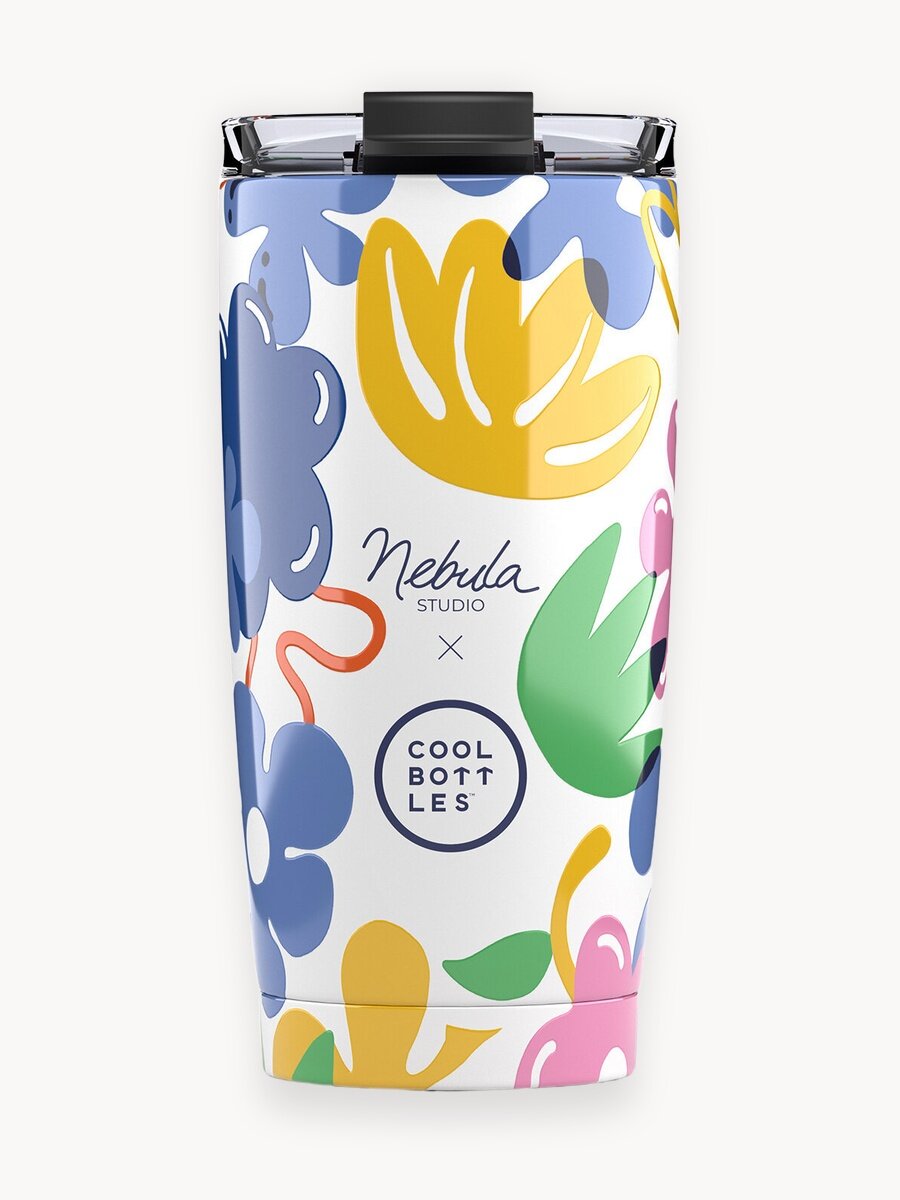 Термокружка Cool Bottles Tumbler Nebula Studio Floral Madness 550мл CBT55FLM