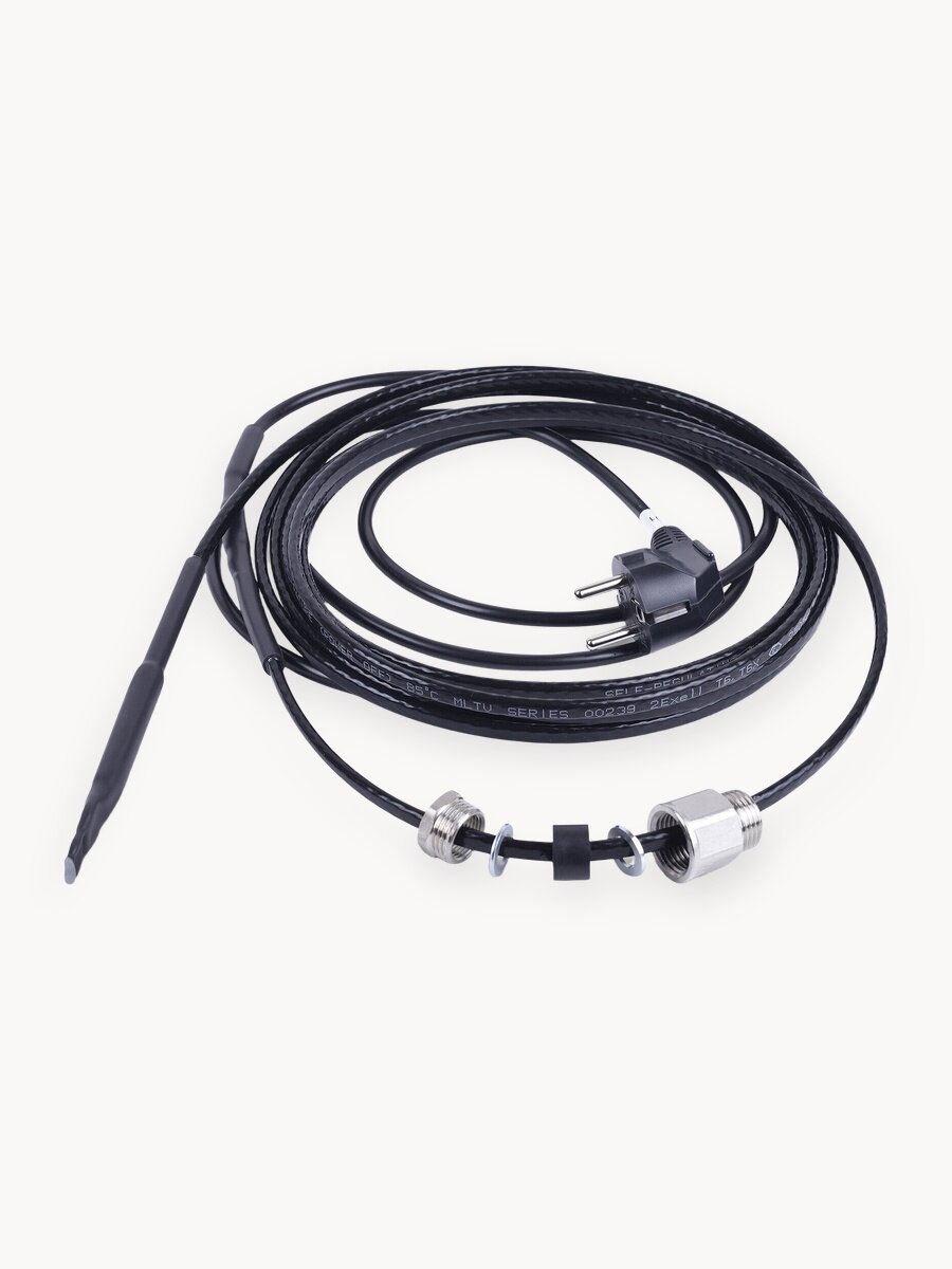 Кабель для обогрева труб Varmel Freeze Guard 16VFGM2-CF-3м секция (пищевой)