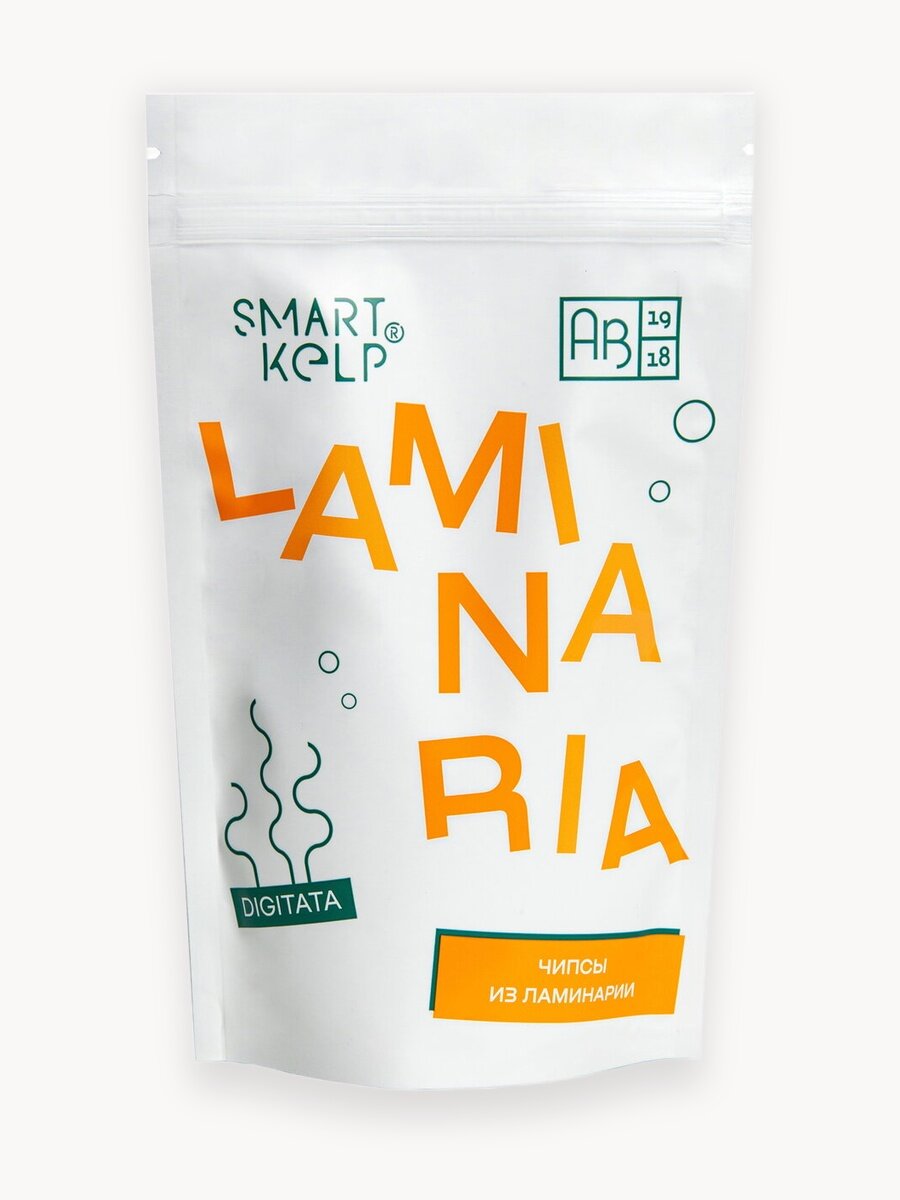 Чипсы SNOW SEA SMARTKELP, из ламинарии, морская капуста, в пачке, 12г