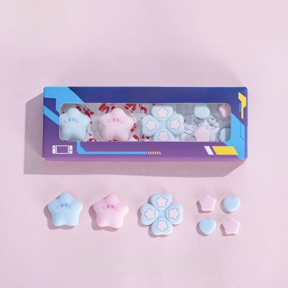 Чехол Nintendo Switch Oled Pink blue