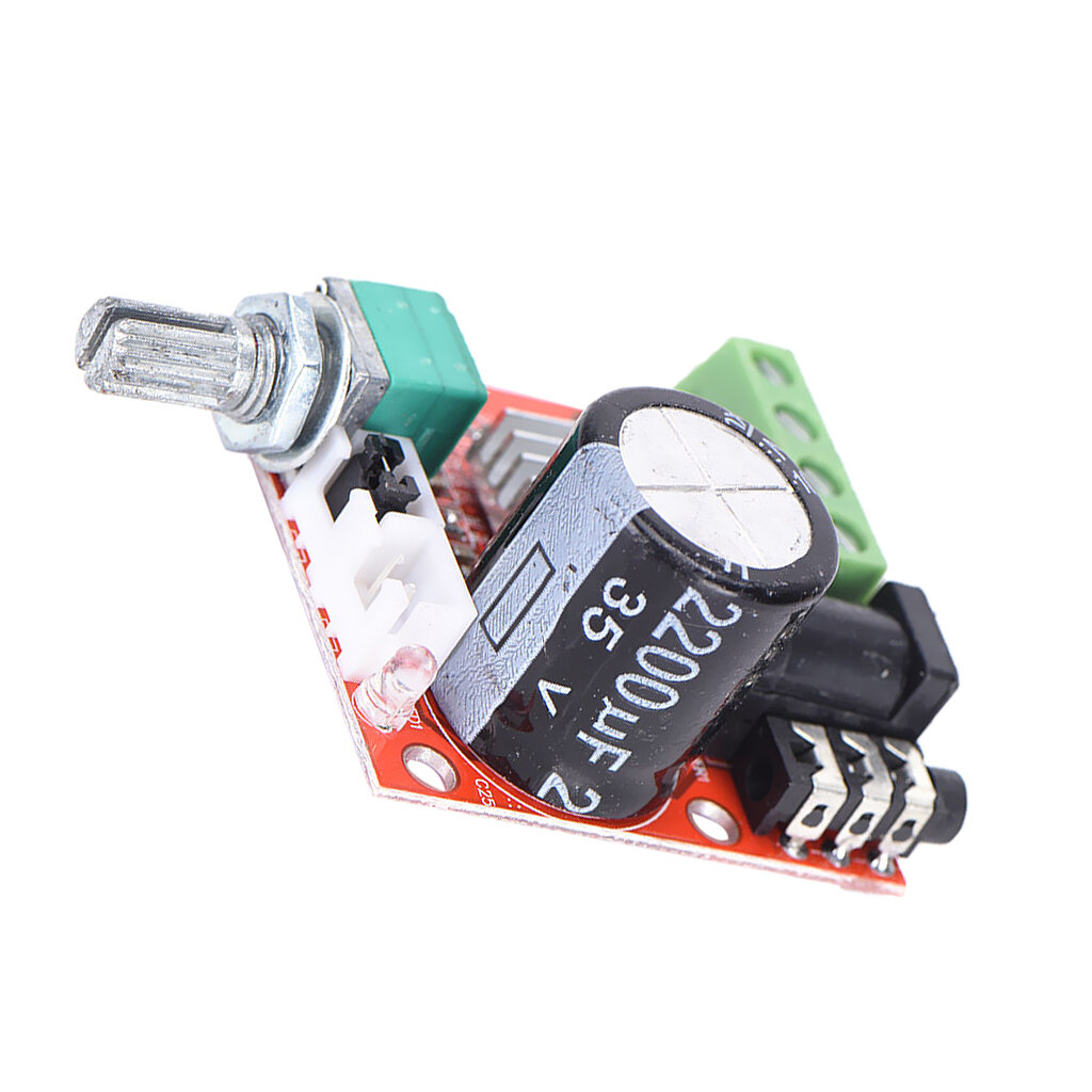 12V Hi-Fi PAM8610 Аудио стереоусилитель,2x10 Вт, двухканальный