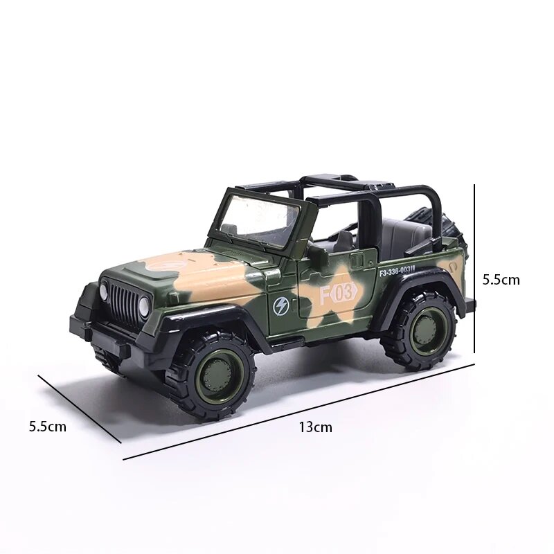 Модель военной техники из металла 1:50 car