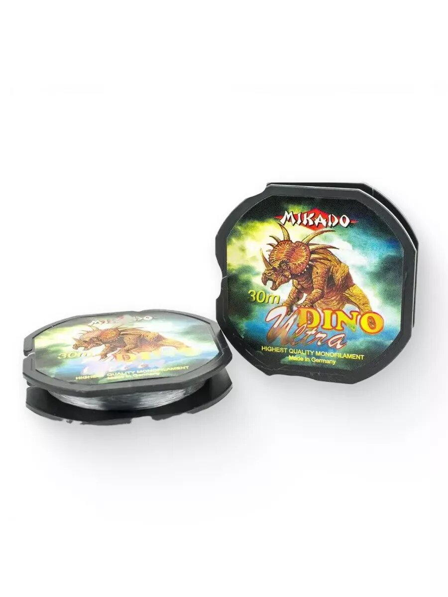 Леска мононить DINO ULTRA 0,2 (30 м) - 5,3 кг.