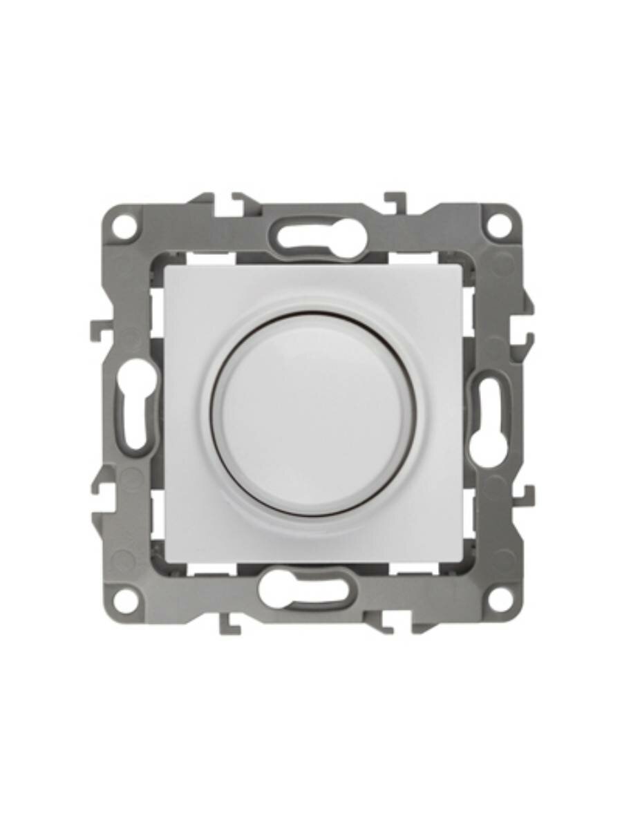 Поворотно-нажимной светорегулятор ЭРА Эра12 400ВА 230В IP20 белый Б0014735