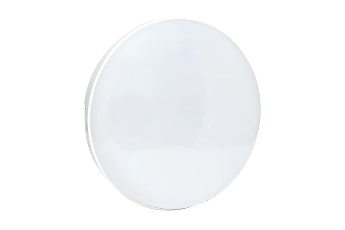 EKF круглый светильник ДПО-2800 с оптико-акустическим датчиком движения, 12Вт, 6500K, IP65