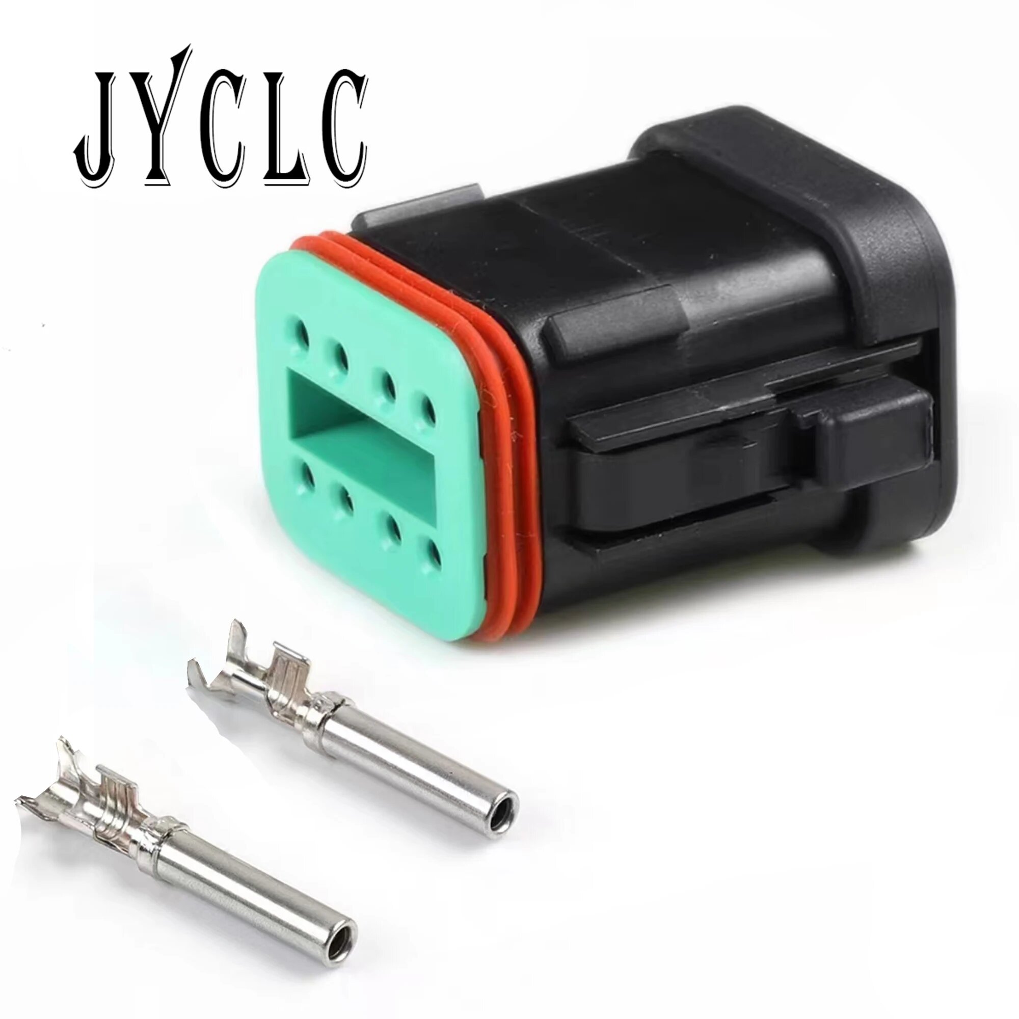 1 комплект, 2/3/4/6/8/12-контактный автомобильный разъем, разъем датчика фар 8 Pin Female