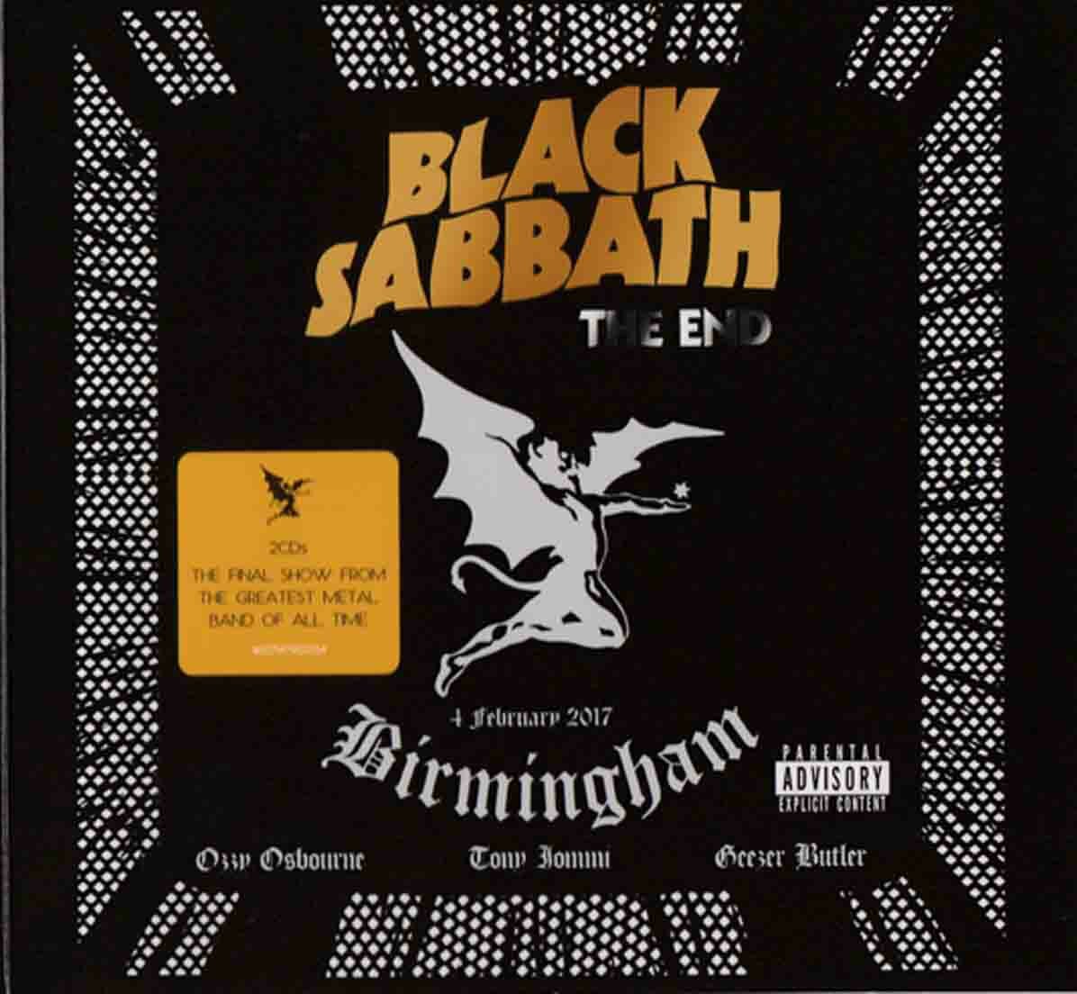 BLACK SABBATH "The End" 2017 Музыкальный CD диск Starmark
