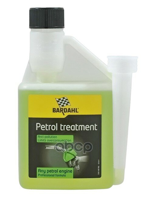 FUEL TREATMENT Присадка в бензин 0,5л Bardahl арт. 1149B