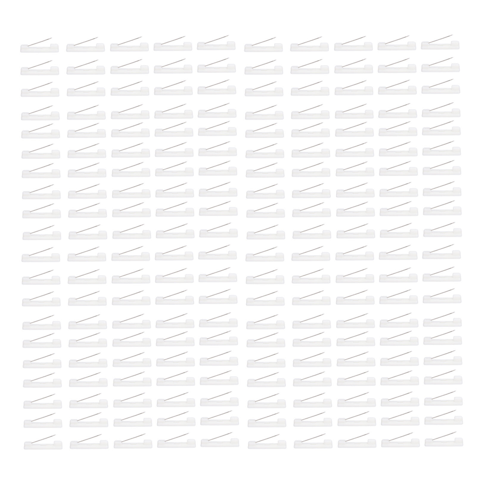 200 штук пластиковых булавок с именами. Достаточное количество, удобны в использовании, практичные, безопасные булавки для изготовления брошей и ювелирных изделий своими руками, а также для шитья.