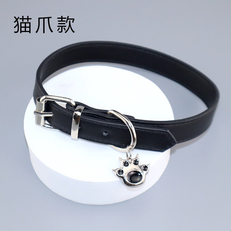 Сексуальный ошейник с гравировкой SM женский M тренировочный реквизит чокер собачий ошейник домино с тягой товары для взрослых