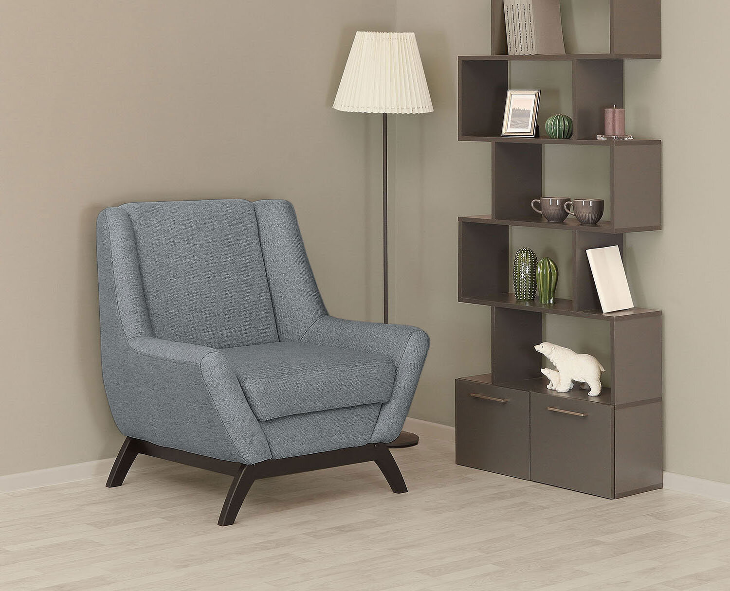 Кресло мягкое "Классическое", для гостиной, для отдыха, 950х790х930 мм.